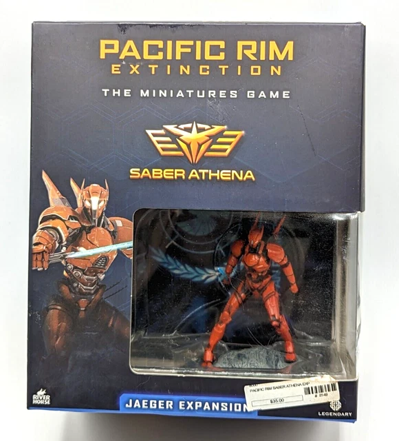 PACIFIC RIM EXTINCTION Miniature Game-Saber Athena Jaeger Expansion New ...