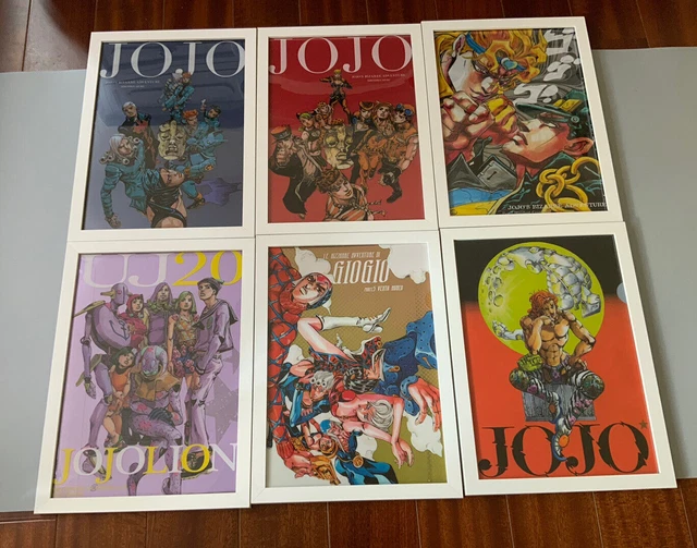 LE BIZZARRE AVVENTURE di JoJo Jojo Araki poster incorniciati cancella ...