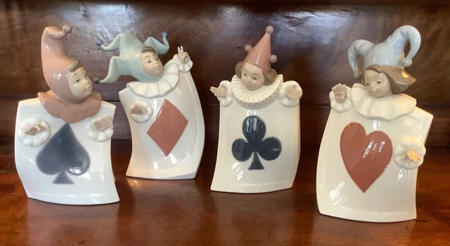NAO BY LLADRO - Complete Set of Playing Card Figurines £208.72 ...