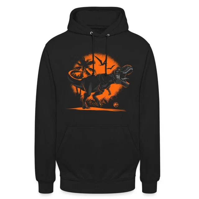JURASSIC WORLD INDOMINUS Rex Brüllt Unisex Hoodie EUR 38,69 - PicClick DE