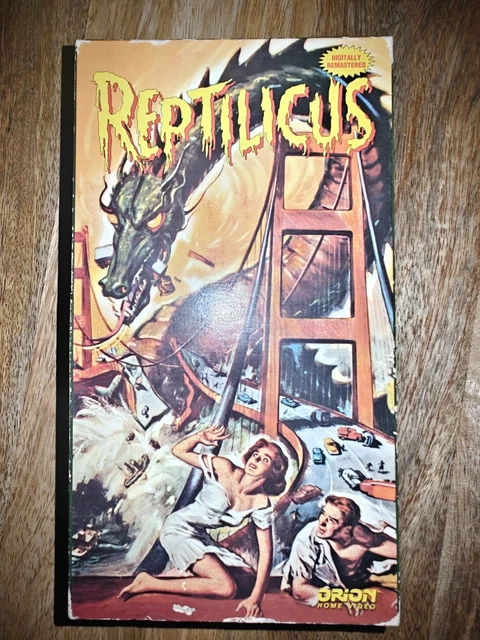 REPTILICUS VHS 1994 Sci Fi Horror £5.47 - PicClick UK