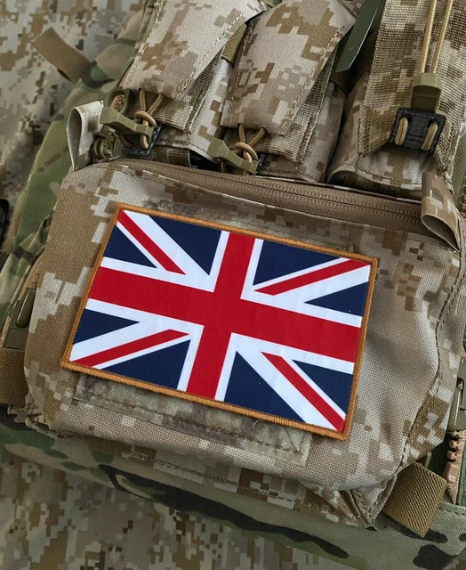 LARGE BRITISH ARMY MTP Union Jack Flag Morale Patch Hook & Loop 13x8Cm £9.03 - PicClick UK
