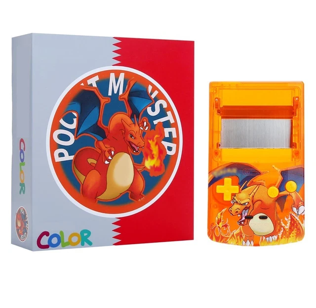 NINTENDO CHARIZARD POKEMON Complete Shell Kit Game Boy Color Housing ...