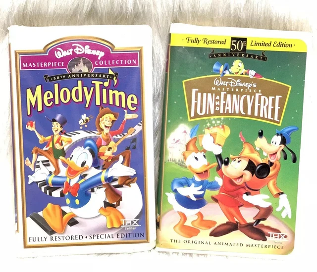 DISNEY'S MICKEY MOUSE VHS Lot Of 2 Mickey And The Beanstalk, Fun And ...