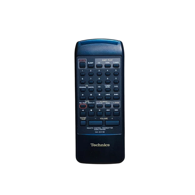 TECHNICS RAK-SC310W AUDIO System Remote Control Genuine Tested £33.60 ...