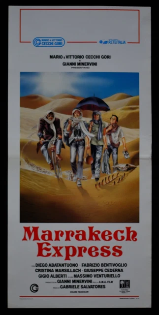 AFFICHE MARRAKECH EXPRESS Gabriele Salvatores Abatantuono Symeoni B79 EUR 100,50 - PicClick FR