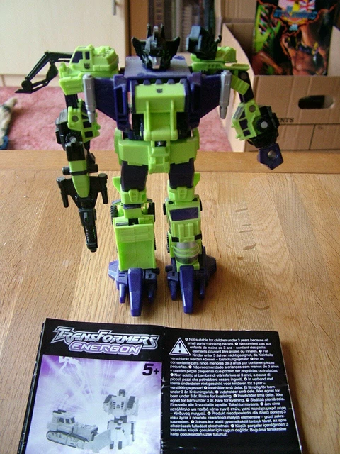 HASBRO TRANSFORMERS ENERGON Micromaster Mini Combiner Constructicons ...
