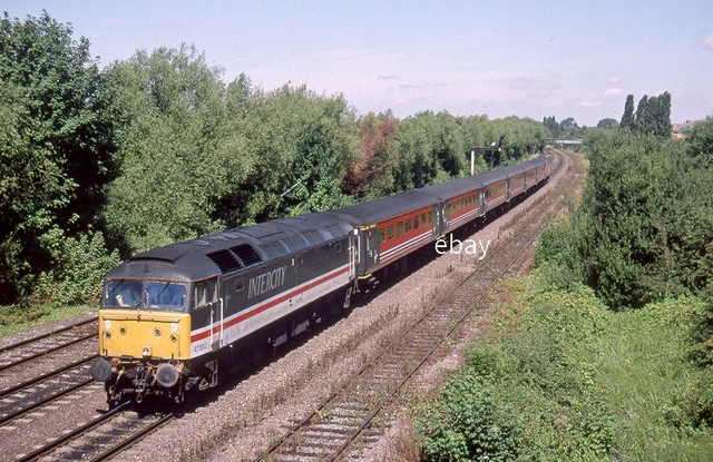 ORIGINAL 35MM COLOUR slide Diesel Class 47 no.47853 Oxford +rights for ...