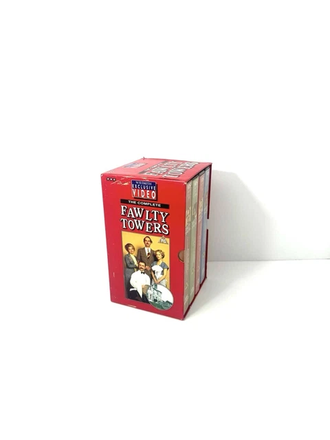 FAWLTY TOWERS THE Complete Series Vhs Video Tape Box Set Wh Smith ...