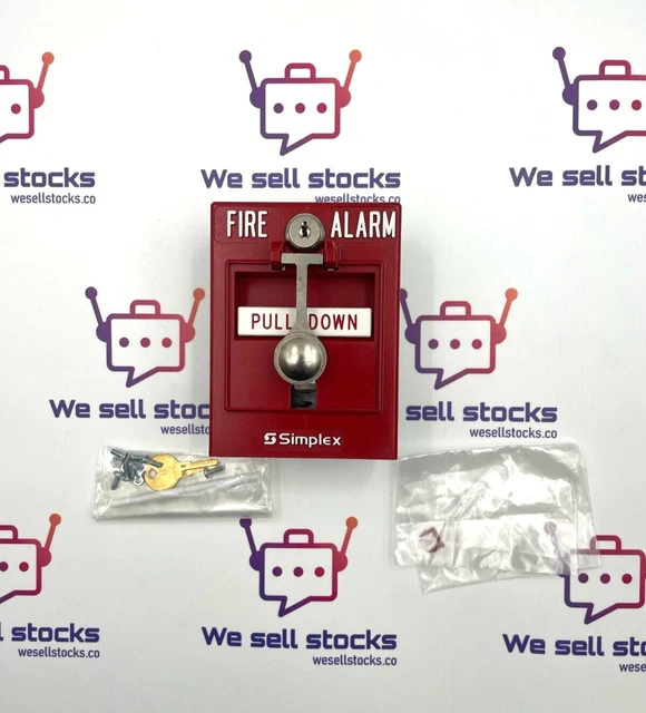 SIMPLEX 4099-9002 CONVENTIONAL Fire Alarm Pull Station $69.00 - PicClick
