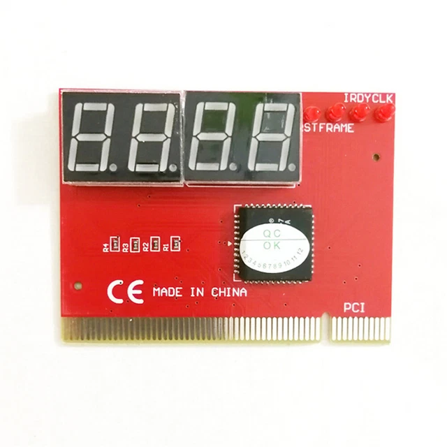 KIT PCI 4-DIGIT LED Display PC Analyzer Motherboard POST Card Network ...