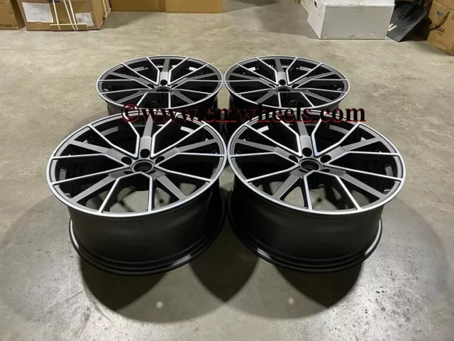 20” New X4 Rs6 Performance Style Alloy Wheels Gun Metal Audi A4 A5 A6