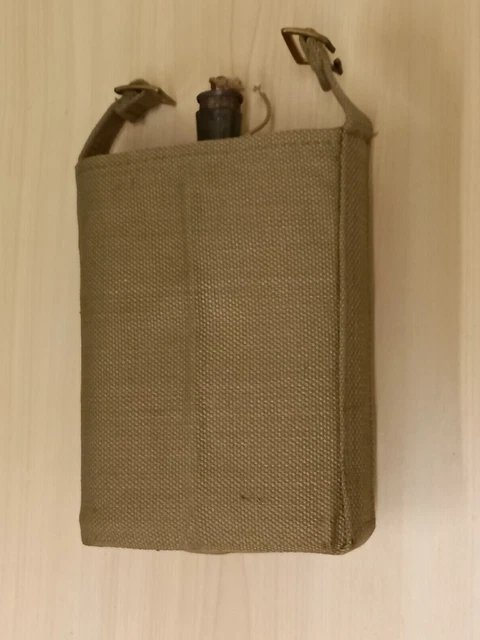 ORIGINAL WW2 BRITISH Army Canteen Water Bottle + Carrier Me Co 1944 EUR ...