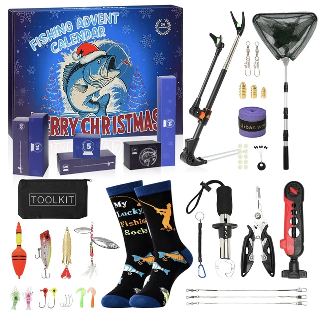 FISHING ADVENT CALENDAR 2025 24 Days of Christmas Countdown Fishing £46 ...