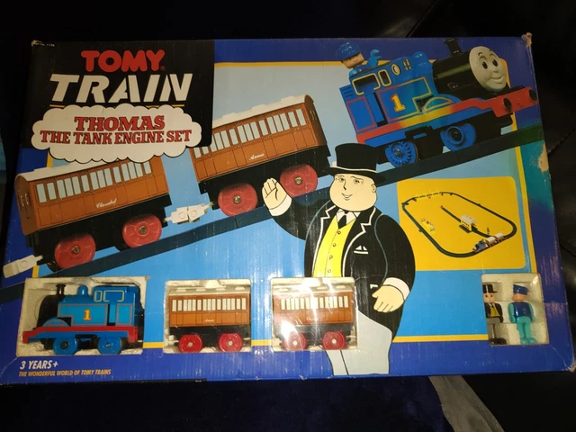 THOMAS TANK ENGINE vintage Tomy Train track master boxed set toy set ...