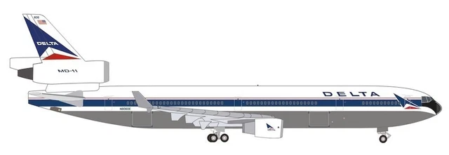 HERPA WINGS 1:500 McDonnell Douglas MD11 Delta Air Lines N806DE 537070 ...