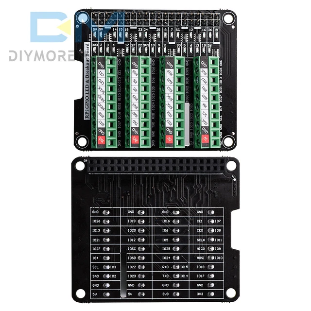 GPIO TERMINAL EXPANSION Boards 40Pin For Raspberry Pi Raspberry pi ...