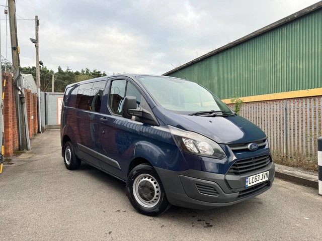 FORD TRANSIT CUSTOM LWB Crew Cab Van With Air Con £3,495.00 - PicClick UK