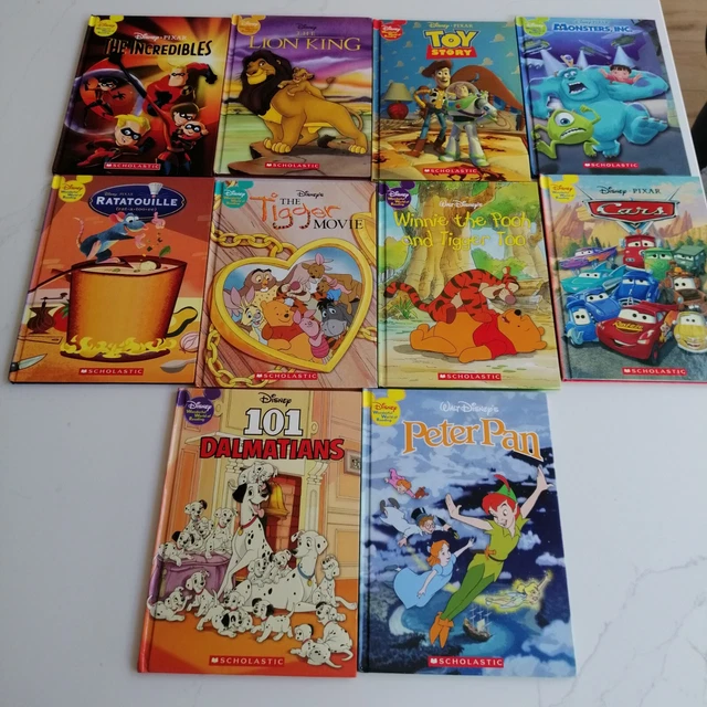 DISNEY WONDERFUL WORLD Of Reading x 10 Hardbacks, Cars, Toy Story etc ...