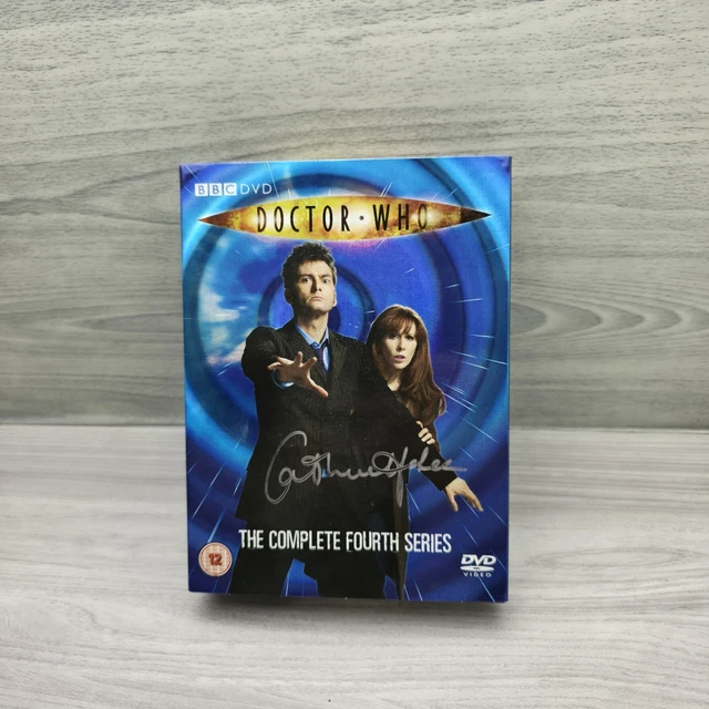 DOCTOR WHO THE Complete Fourth Series Signed By Catherine Tate DVD ...