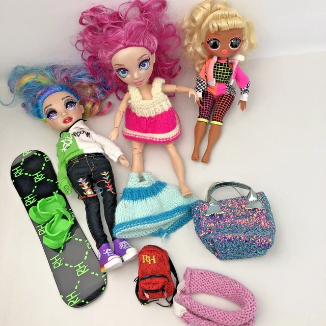 RAINBOW HIGH DOLLS LOL Surprise OMG Lights Speedster Fashion Doll ...