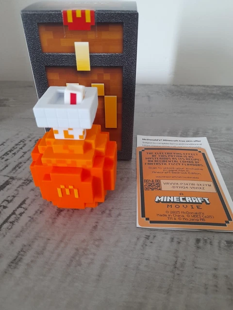 MCDONALDS MINECRAFT HAPPY Meal Toy Soda Potion £13.72 - PicClick UK