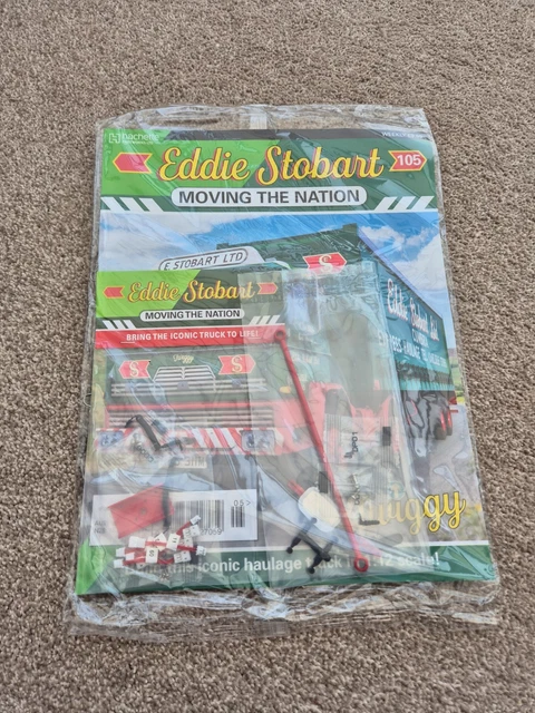 HACHETTE 1/12 BUILD Your Own The Classic Eddie Stobart Haulage Truck ...