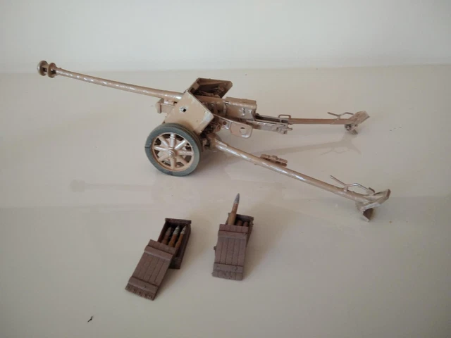 PLAYMOBIL CUSTOM CANON Pak 40 (Afrikakorps) Ref-001 EUR 109,09 ...