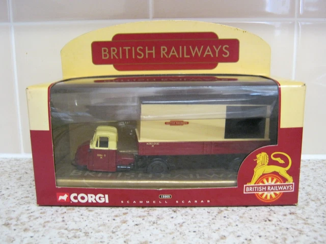 CORGI 1:50 SCALE Scammell Scarab .British Railways Livery, Mint And ...