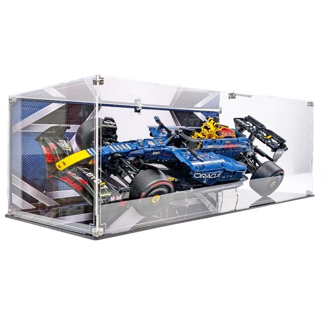 BRICK IN IT Display Case For LEGO® Technic Oracle Red Bull Racing RB20 ...