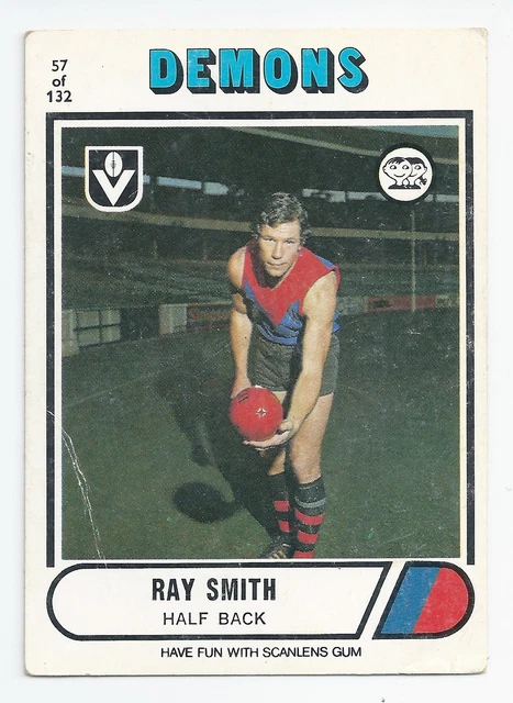 1976 SCANLENS # 57 Ray SMITH Melbourne Good. $7.95 - PicClick AU