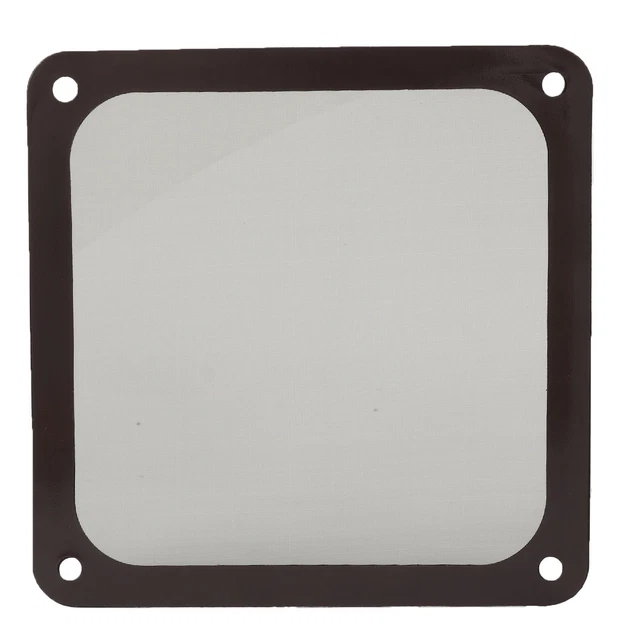 (BLACK) 5PCS 140MM Fan Dust Filter Mesh Magnetic Frame Nylon Chassis £9 ...