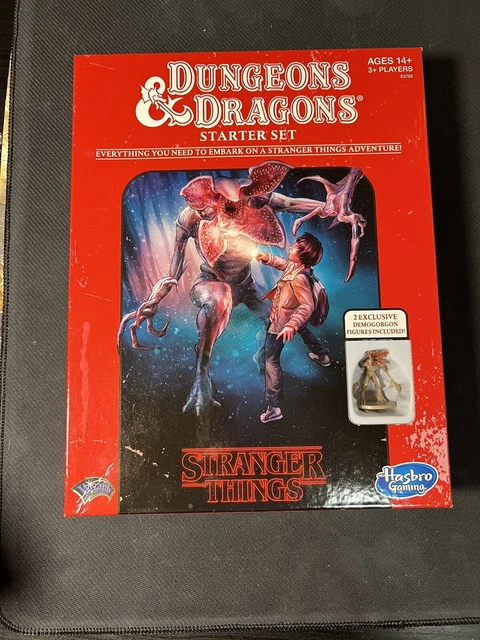 DUNGEONS AND DRAGONS Stranger Things DND Starter Set New Open Box Never ...