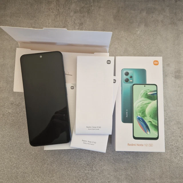 XIAOMI REDMI NOTE 12 5G état neuf tres peu utilisé 128go EUR 56,22 ...