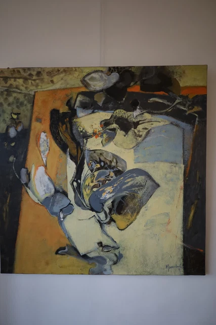 TABLEAU HUILE SUR toile signé MANCINI (CLAUDE) avec certificat EUR 500 ...