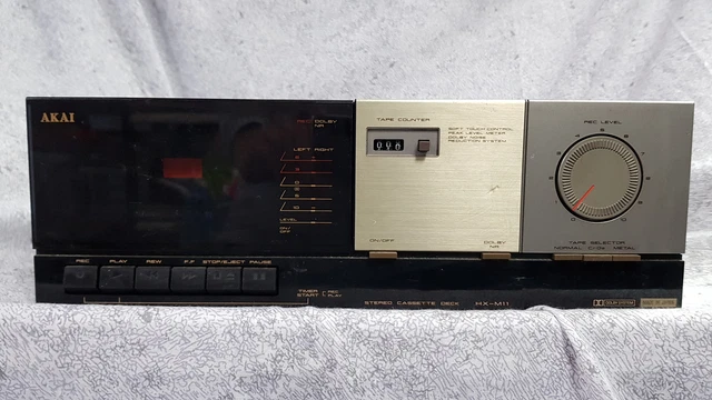READ DESCRIPTION!! AKAI HX-M11 Vintage Cassette Player Hifi Separate ...