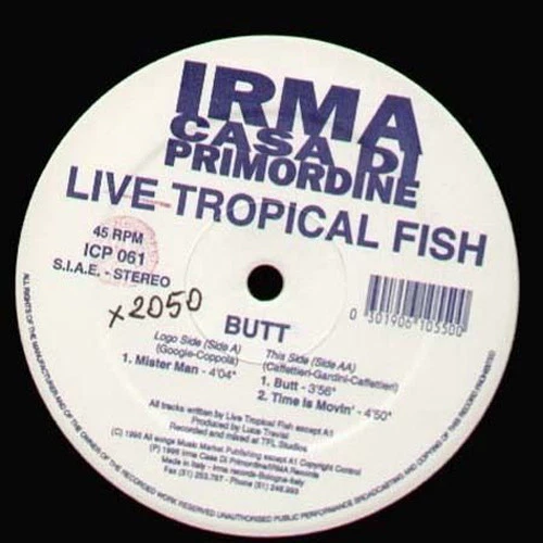 LIVE TROPICAL FISH - Butt / Mister Man - 1996 Irma Italy - ICP 061 EUR ...