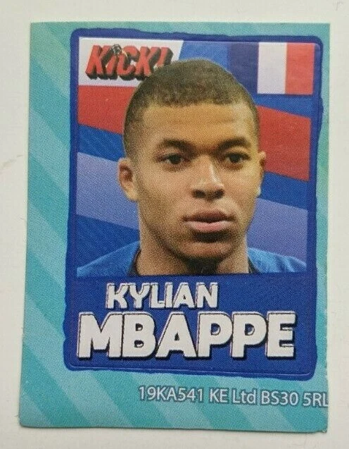 KYLIAN MBAPPÉ - Paris Saint Germain / France - Sticker (Kick Magazine ...