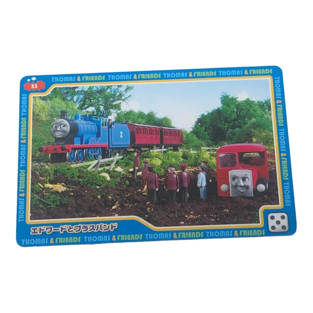 THOMAS TRAIN THOMAS Tank #53 Thomas Sparkle Trading Story Card Edward ...
