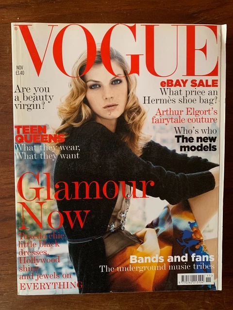 VOGUE MAGAZINE, NOVEMBER 2004 - Glamour Now £2.99 - PicClick UK
