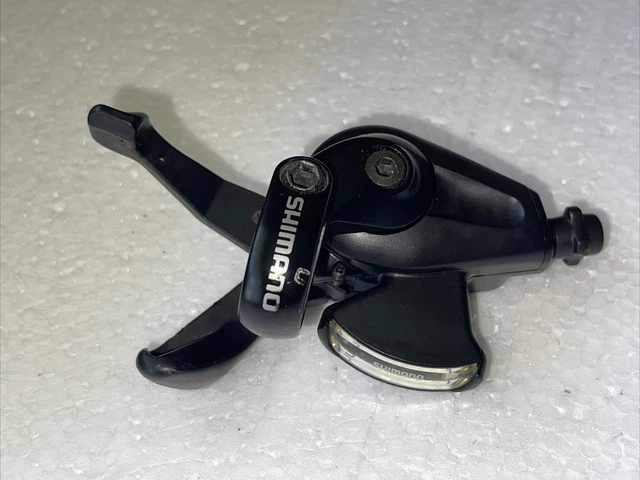 SL-MC20 SHIMANO LEFT Hand Bike Gear Shifter 3 Speed Black Retro Bike ...