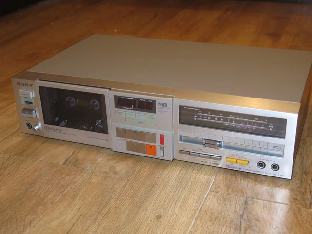 SONY TC-FX6C HIFI Stereo Cassette Deck, Sendust & Ferrite Head, Dolby B ...
