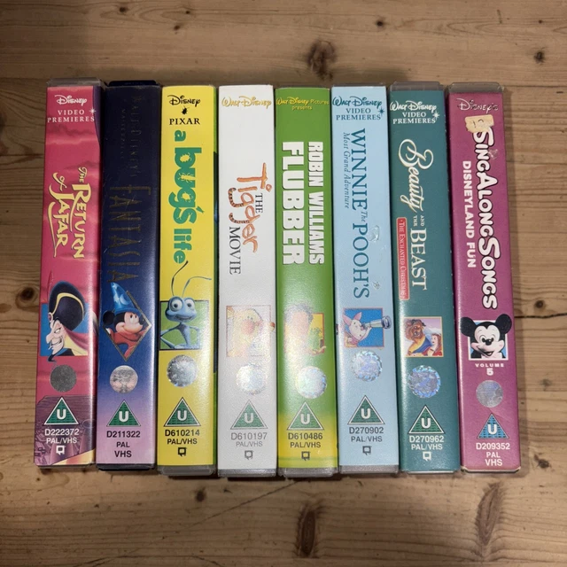 JOB LOT OF Disney VHS Tapes £5.43 - PicClick UK