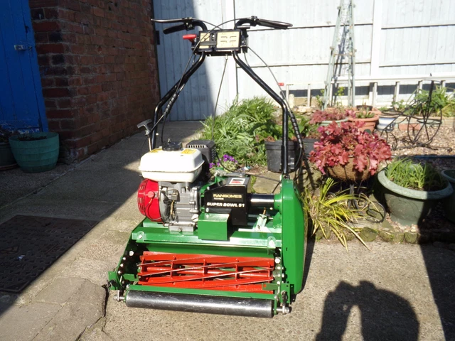 RANSOMES TEXTRON SUPERBOWL 51 Lawnmower & Roller Seat & Grass Box. £450 ...