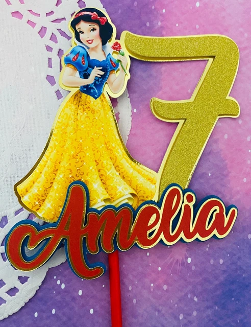 DISNEY PRINCESS SNOW White Edible Icing Cake Topper / Many Sizes EUR 6 ...
