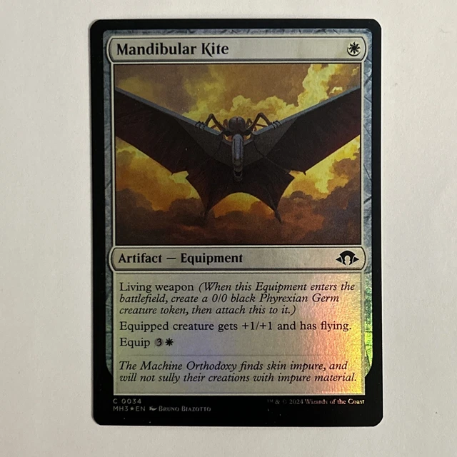 CARTE MANDIBULAR KITE 0034 Foil Modern Horizons 3 MH3 MTG Magic The ...