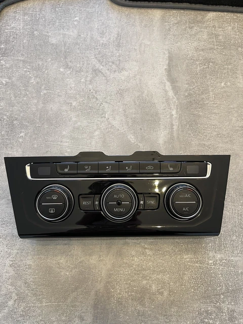 VW PASSAT B8 A/C HEATER CLIMATE CONTROL UNIT OEM 5G0907044BG With Black ...