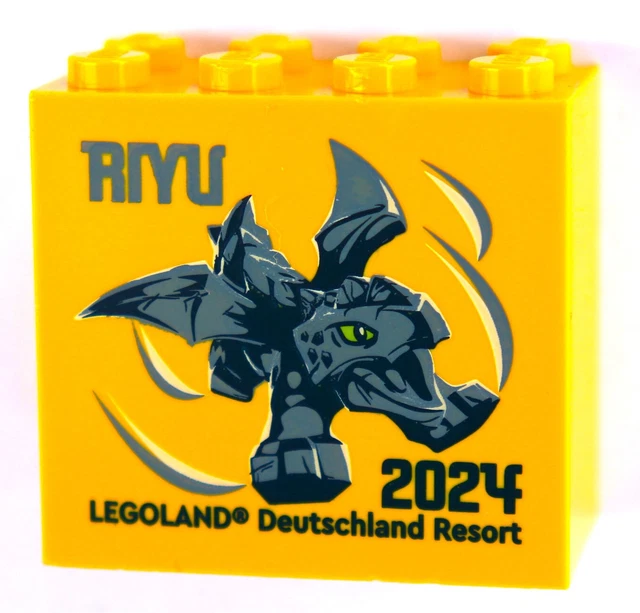 PIETRA DA COLLEZIONE Ninjago RIYU Legoland LEGO® 2024 pietra speciale Günzburg Germania EUR 4,99 ...