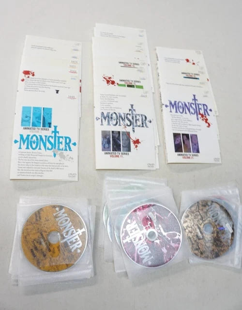 MONSTER DVD BOX set 74-volume, 25 discs Anime Rental used £109.99 ...