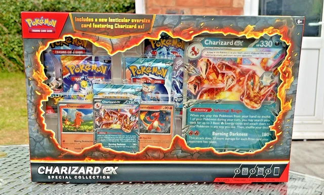 POKEMON TCG CHARIZARD Ex Special Collection 3D Lenticular Card *Factory ...